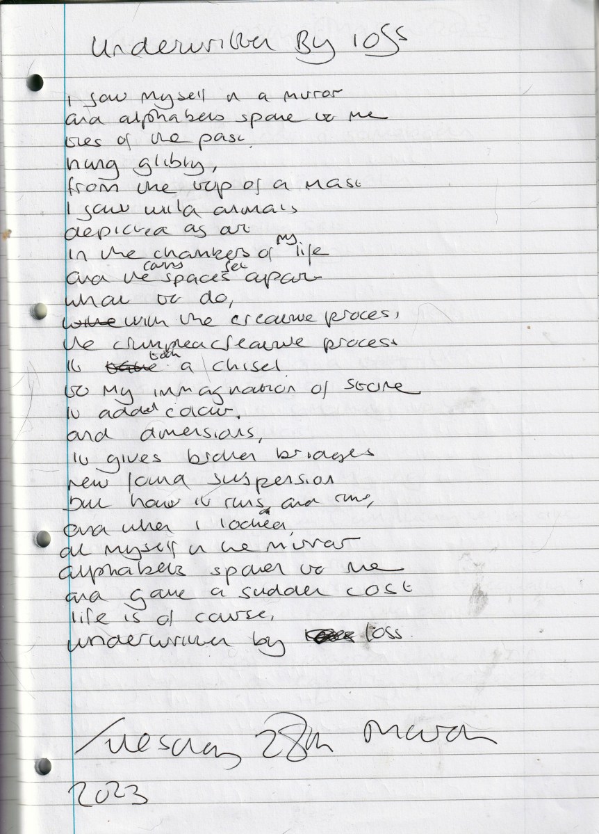 Underwritten By Loss – Written Tuesday 28th March 2023 (Aged 48) – The ...