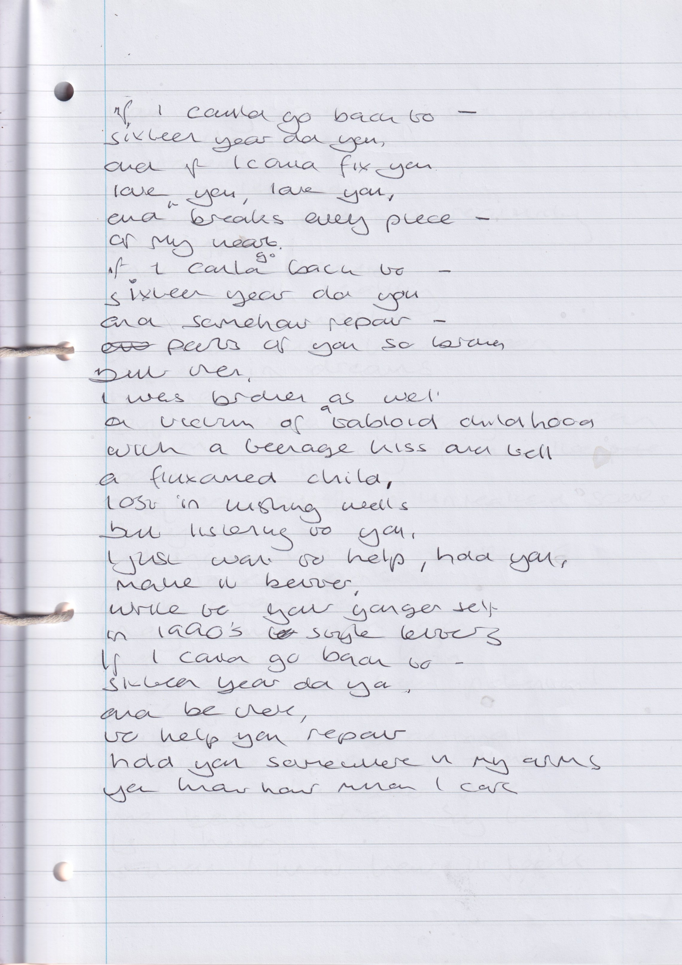 Back To You – Written March 2026 (Aged 51) – The Boy Behind The Glasses ...